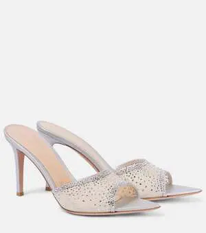 Gianvito Rossi Embellished Mules Clogs For Women
