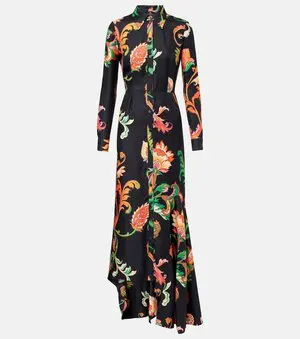 Etro Silk Shirt Dress - Black