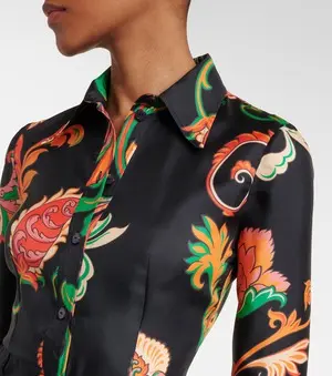 Etro Silk Shirt Dress
