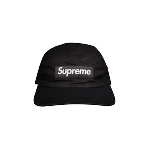 Supreme Dry Wax Cotton Camp Cap - Black