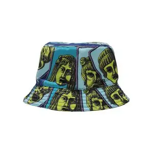 Versace Printed Bucket Hat - Green