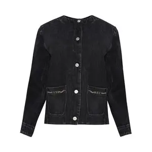 Givenchy Collarless Chain Jacket