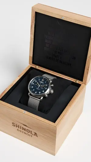 Shinola Canfield C56 Watch - Cntnetlblu
