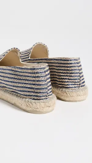 Manebí Raffia Stripe Espadrilles