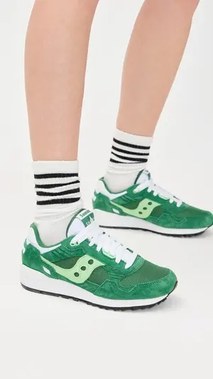 Saucony Shadow 5000 Sneakers - Green/white