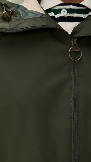 Barbour Heron Waterproof Jacket - Olive