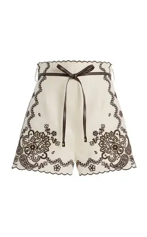 Zimmermann Paisley Shorts For Women