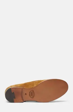 SCAROSSO Fred Loafers - Tan - Suede