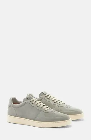 SCAROSSO Agostino Leather Sneakers - Light Steel - Suede