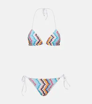 Missoni Zigzag Lame Bikini - Multicoloured