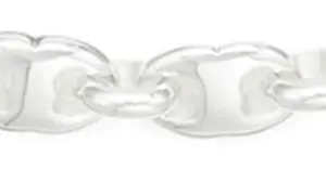 Tory Burch Delicate Gemini Link Necklace - Light Silver