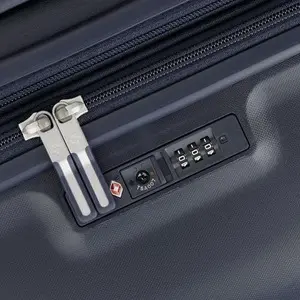 SAMSONITE Elevation Plus Medium Checked Glider Luggage - Midnight Blue