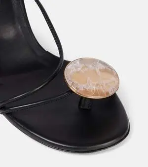 Christopher Esber Doma 70 Embellished Leather Sandals