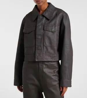 LEMAIRE Cropped Cotton Jacket