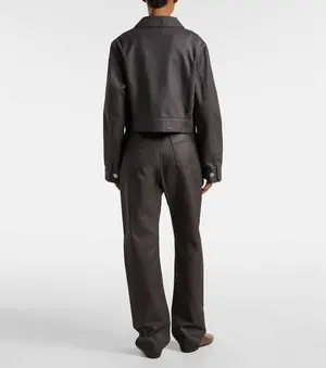 LEMAIRE Cropped Cotton Jacket