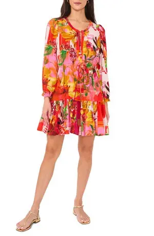 Vince Camuto Long Sleeve Kaftans Tunics