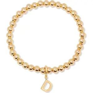 BROOK & YORK Makenna Initial Charm Bracelet Gold - D