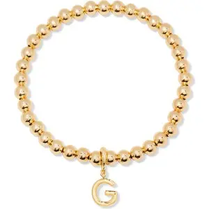BROOK & YORK Makenna Initial Charm Bracelet Gold - G