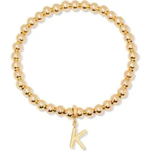BROOK & YORK Makenna Initial Charm Bracelet Gold - K