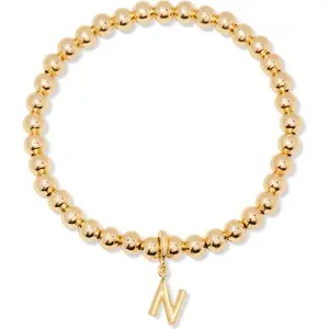 BROOK & YORK Makenna Initial Charm Bracelet Gold - N