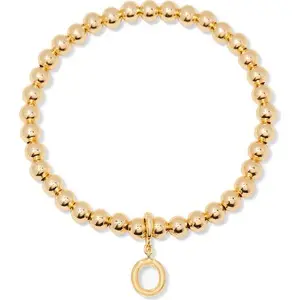 BROOK & YORK Makenna Initial Charm Bracelet Gold - O