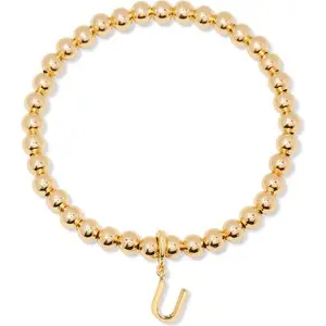 BROOK & YORK Makenna Initial Charm Bracelet Gold - U