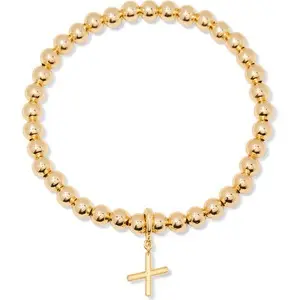 BROOK & YORK Makenna Initial Charm Bracelet Gold - X