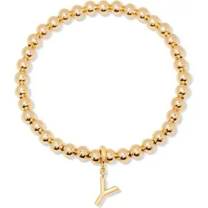 BROOK & YORK Makenna Initial Charm Bracelet Gold - Y