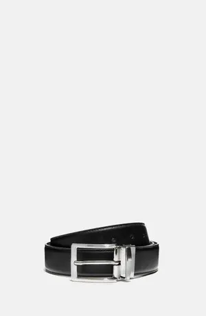 SCAROSSO Reversible Belt - Mixed Black/brown Calf