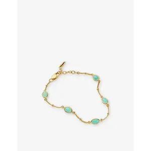 MISSOMA Magma Malachite Charm Bracelet