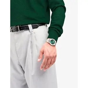 D1 MILANO Scarabeo Ultra Thin 40mm Stainless Steel Quartz Watch - Green