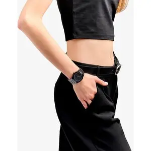 D1 MILANO Ceramic Quartz Watch - Black