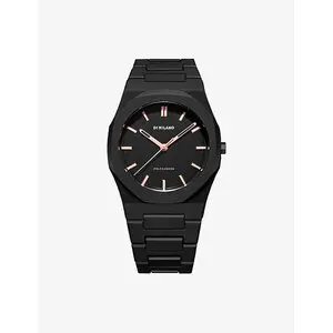 D1 MILANO Polycarbonate Quartz Watch - Black