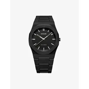 D1 MILANO Polycarbonate Quartz Watch - Black