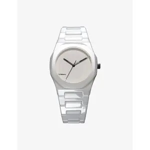 D1 MILANO Ceramic Quartz Watch - White