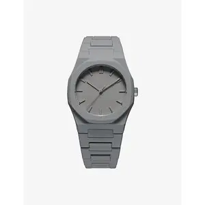 D1 MILANO Polycarbonate Quartz Watch - Grey