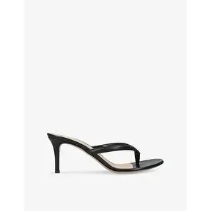 GIANVITO ROSSI Calypso Heeled Leather Sandals