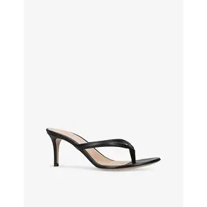 GIANVITO ROSSI Calypso Heeled Leather Sandals