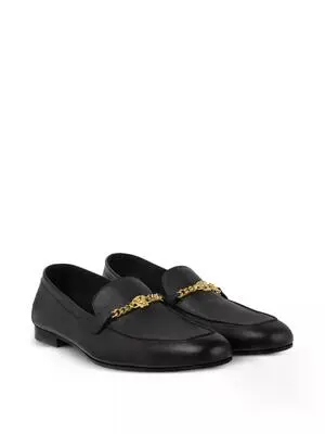 Versace Medusa Leather Slippers