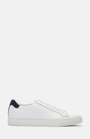 SCAROSSO Pinstripe Low-top Sneakers