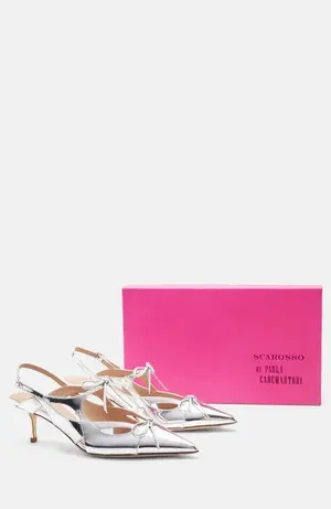 SCAROSSO Blazing Slingback Pumps