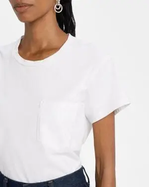 GOOD WORK BY ARGENT X CITIZENS OF HUMANITY Maybelle Crewneck Cotton Tee