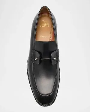 CHRISTIAN LOUBOUTIN Chambelimoc Loafers - Black