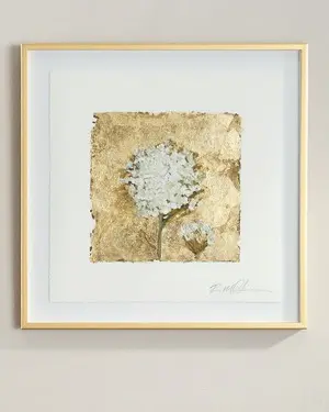 RFA FINE ART And Lace" Giclee On Paper Wall Art - Gold