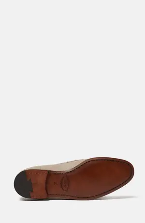 SCAROSSO Horsebit Loafers - Sand - Suede