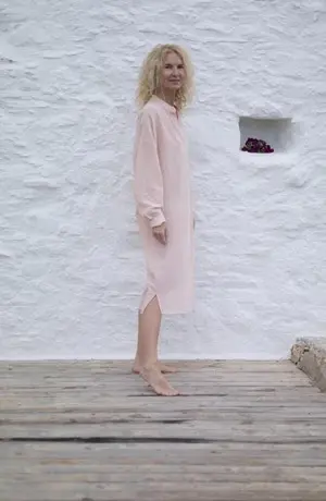LOOM.IST Sile Shirt Tunic - Blush