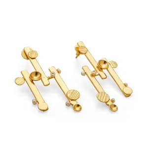 DHWANI BANSAL Vaara Maxi Stud Earrings