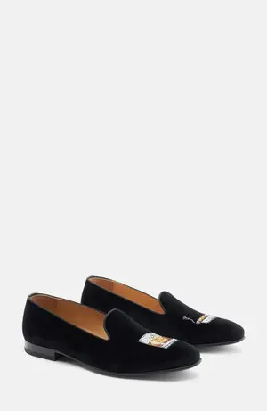 Scarosso Heeled Slides Slipper