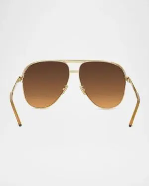 Givenchy Aviator Metal Sunglasses Sengldbrng