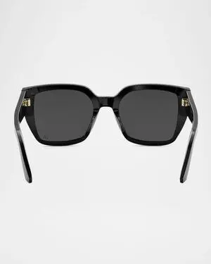 Dior Glow S1i Square Sunglasses - Sblksmk